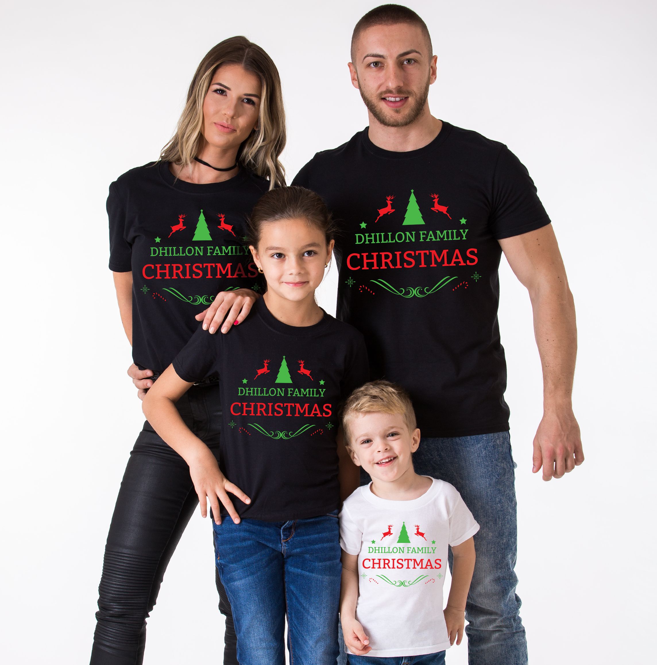 CUSTOM Name Matching Family Christmas Shirts Awesome Matching Shirts